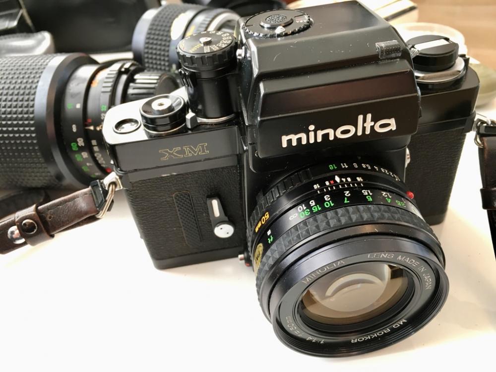 Minolta XM con obiettivi - Usato Fotografico